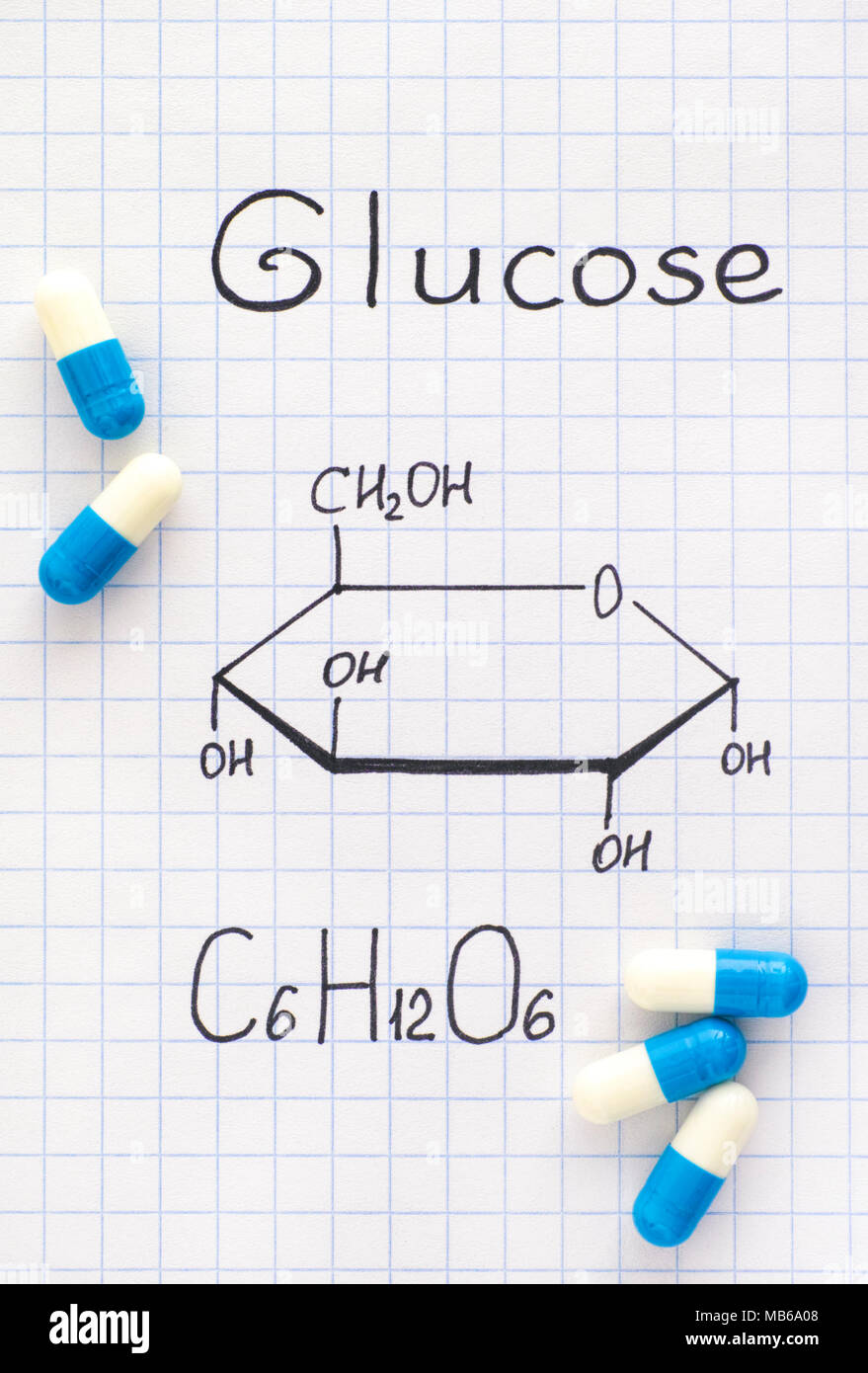 Glucose molecule Banque de photographies et d’images à haute résolution ...
