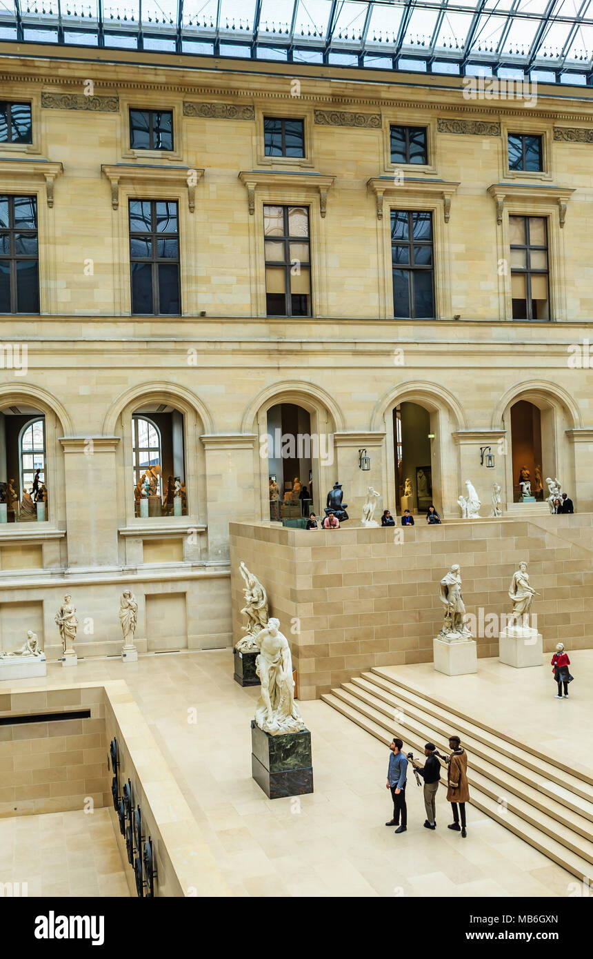 Cour puget louvre museum paris Banque de photographies et d’images à ...