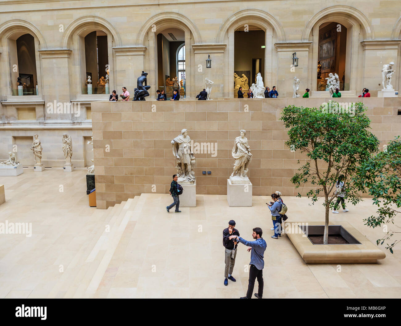 Cour puget louvre museum paris Banque de photographies et d’images à ...