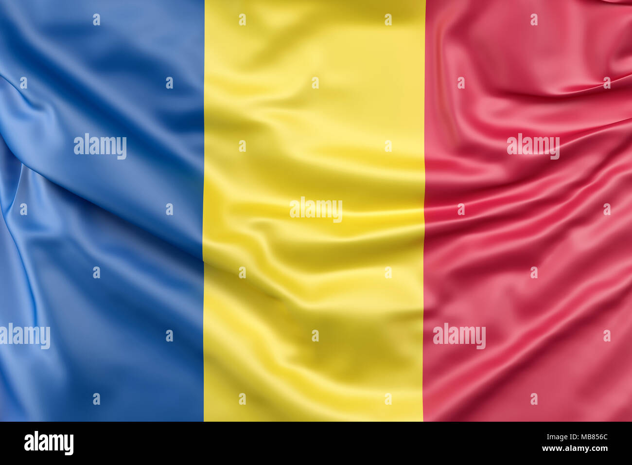 Drapeau 3d roumain Banque de photographies et d’images à haute ...