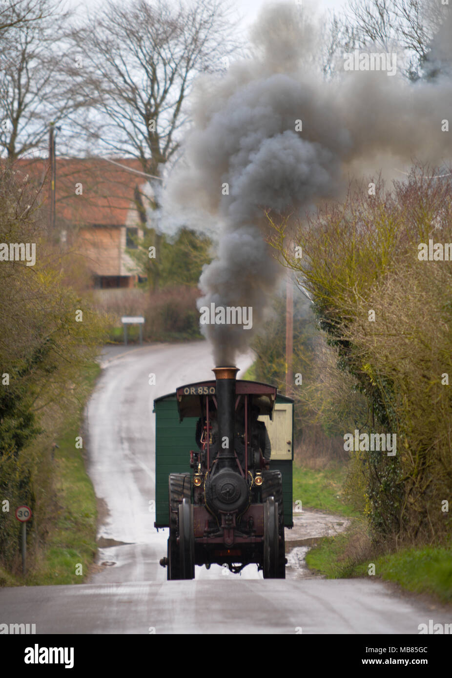 Vintage ruston hornsby engine Banque de photographies et d’images à ...