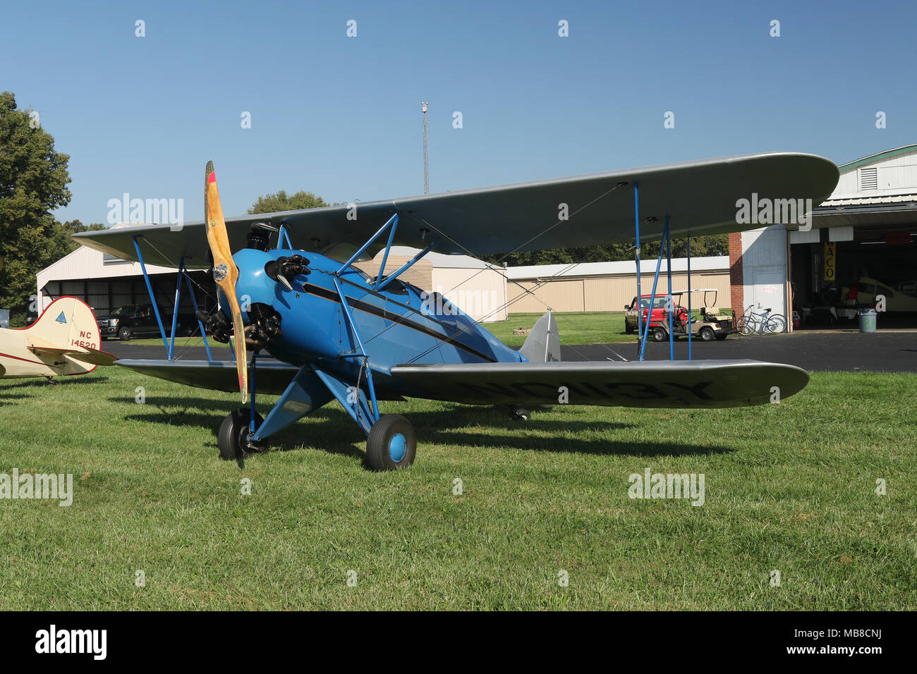 Avion classique waco Banque de photographies et d’images à haute ...