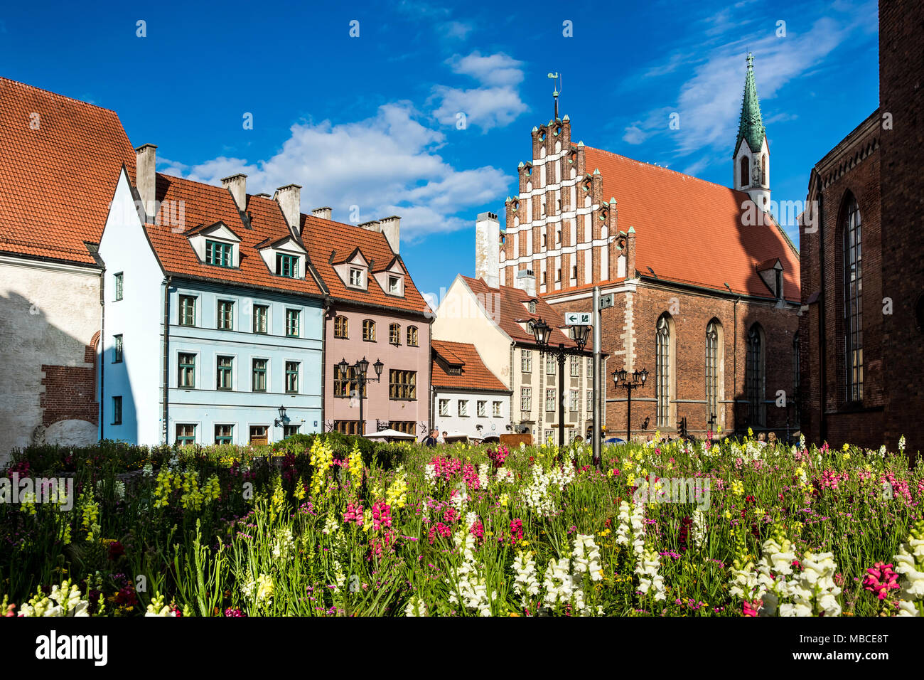 Vieille ville historique de riga Banque de photographies et d’images à ...