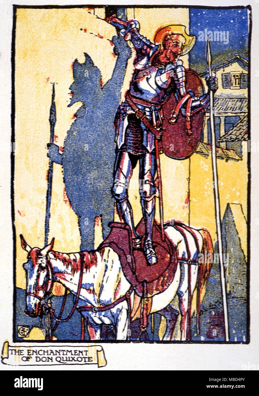 Don quichotte illustration Banque de photographies et d’images à haute ...