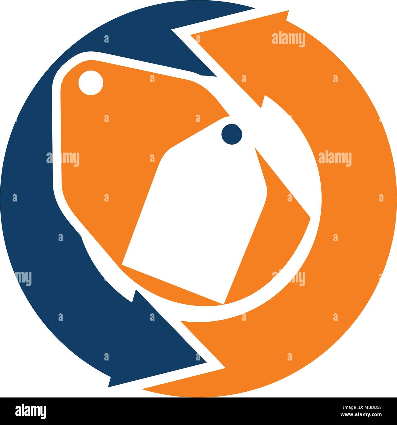 Modèle de conception de logo commercial automatisation Vector Image ...