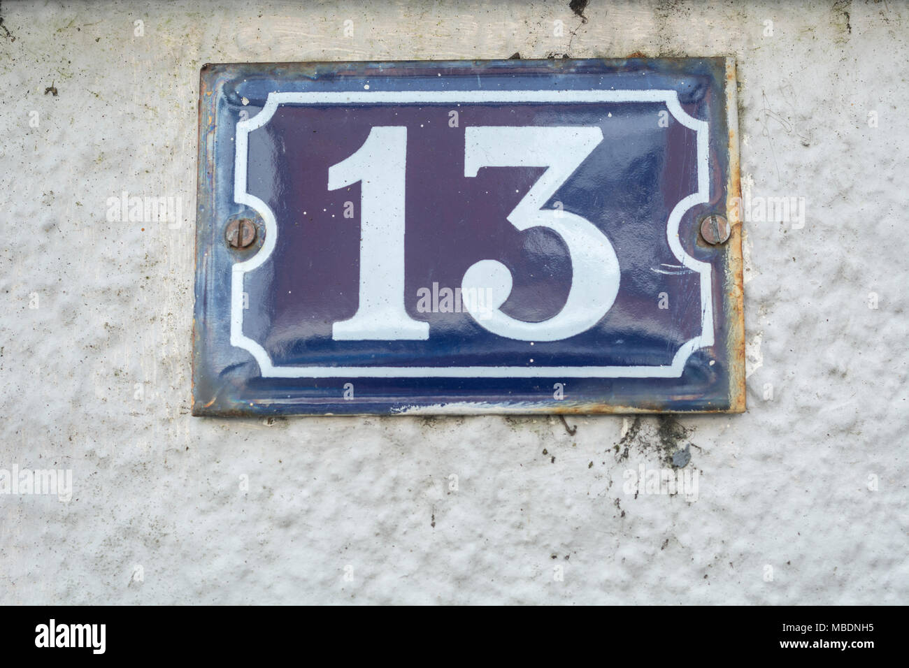 13 en chiffres Banque de photographies et d’images à haute résolution ...