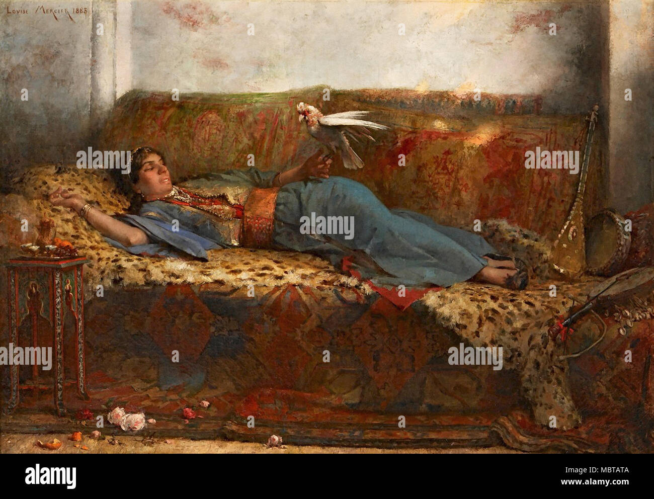 Une odalisque Banque de photographies et d’images à haute résolution ...