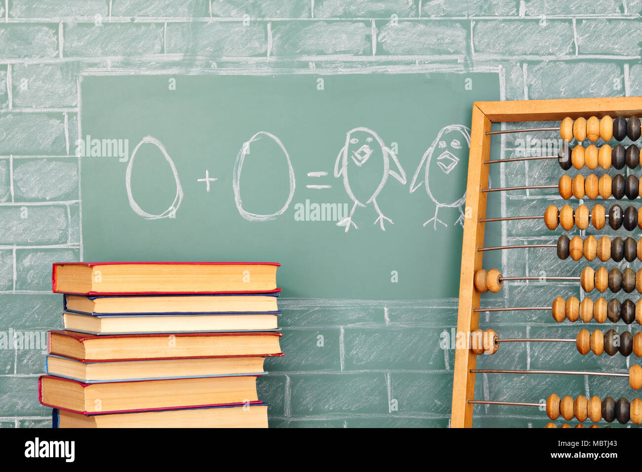 Mathematics funny drawing maths Banque de photographies et d’images à ...