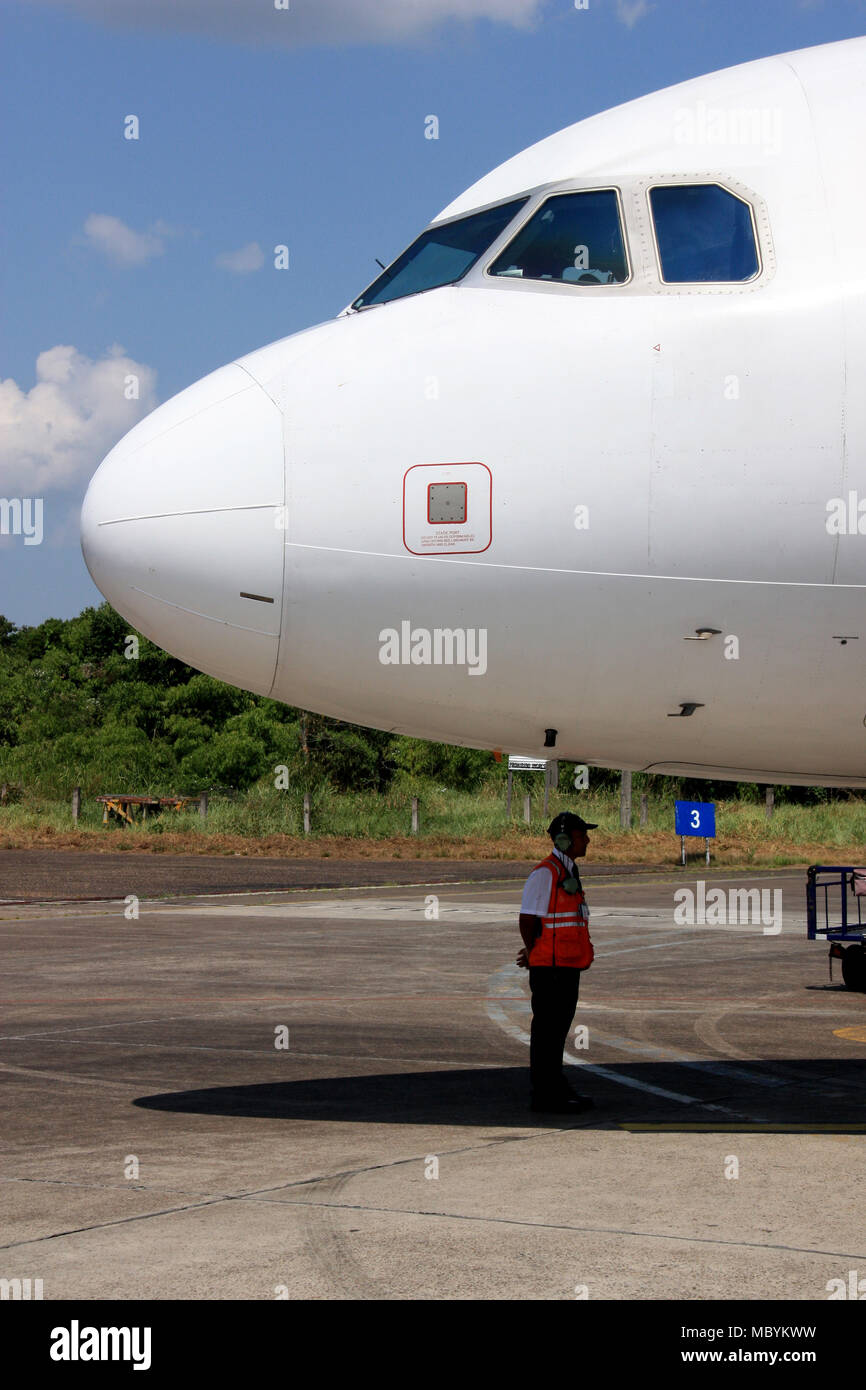 A320 cockpit Banque de photographies et d’images à haute résolution - Alamy