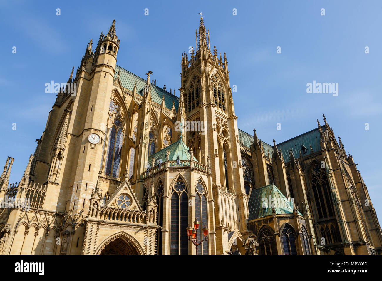 La Cathédrale de Metz, Lorraine, France Photo Stock - Alamy
