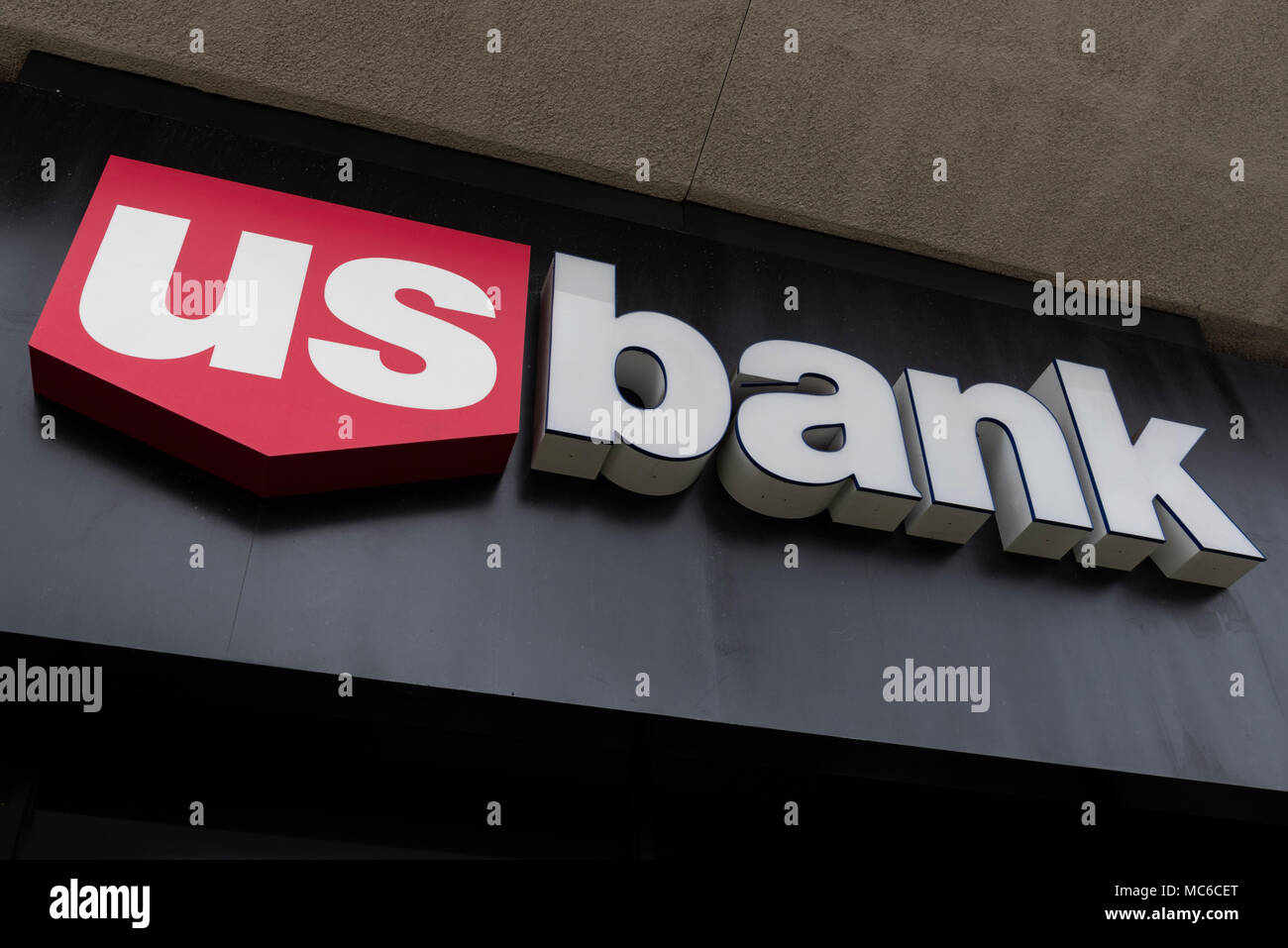 Us bank logo Banque de photographies et d’images à haute résolution - Alamy