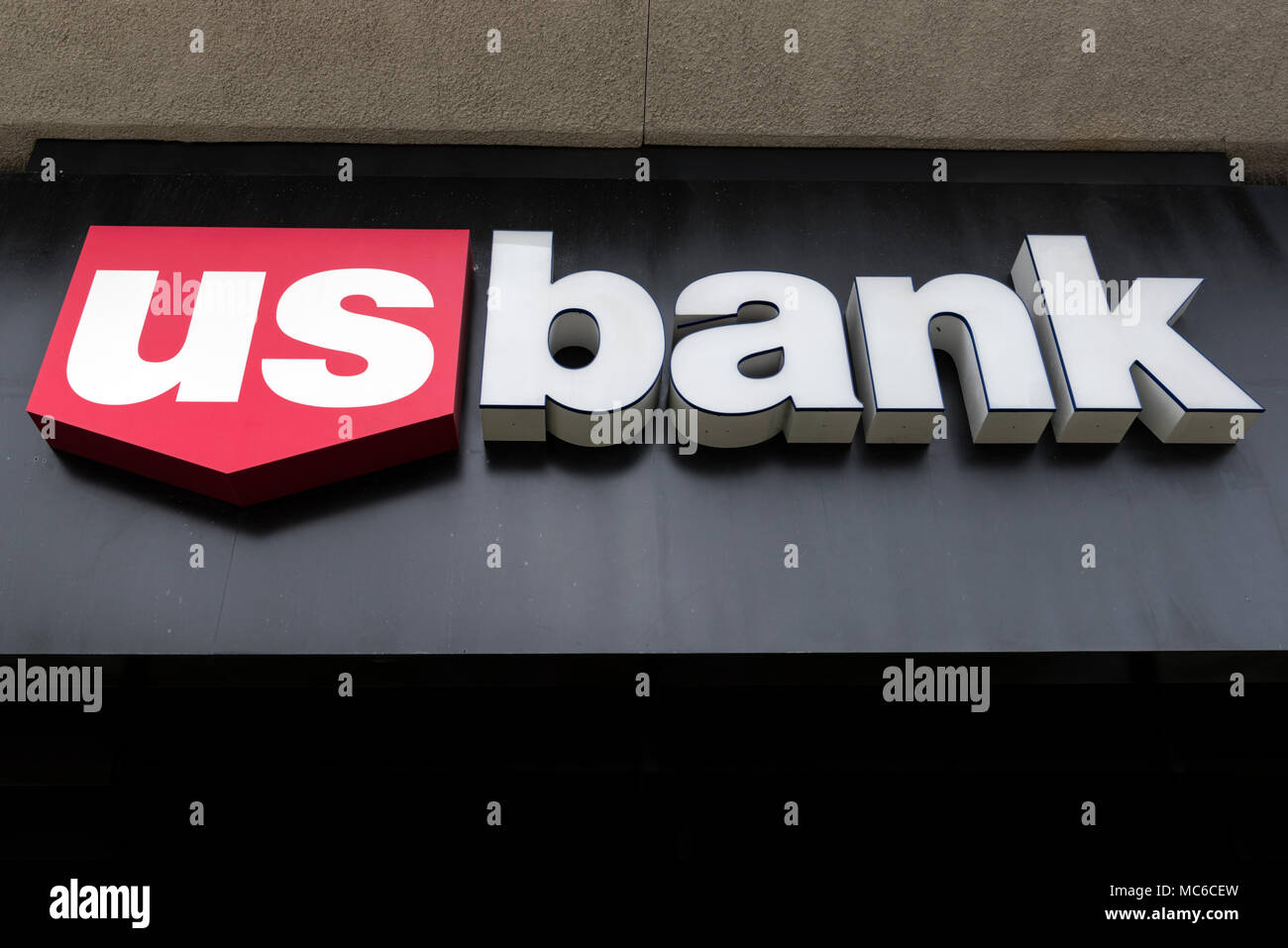Us bank logo Banque de photographies et d’images à haute résolution - Alamy