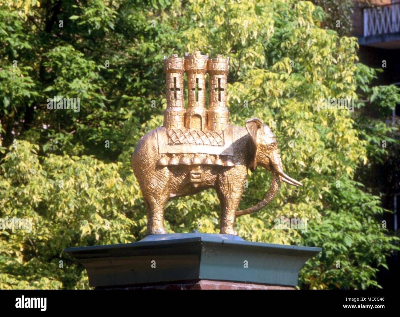 Elephant and Castle - un périphérique relié à l'héraldique blason de la ...