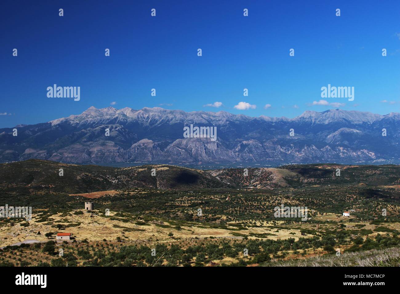 Montagne de taygetos Banque de photographies et d’images à haute ...