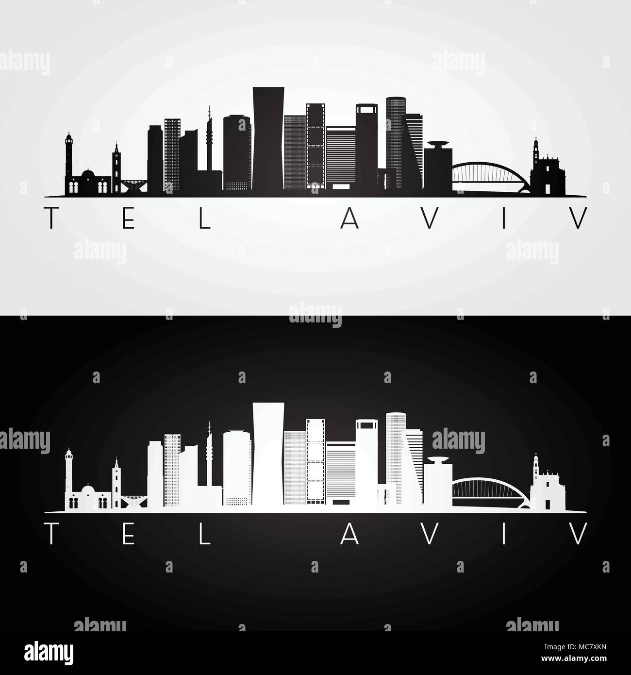 Israel tel aviv logo Banque d'images vectorielles - Alamy