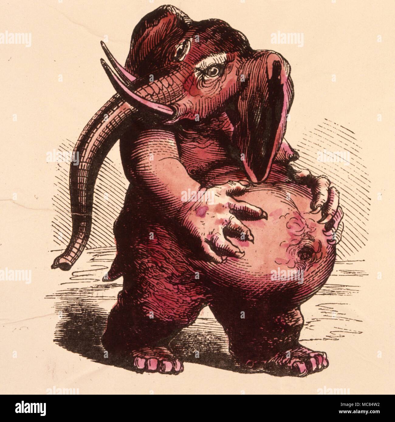 Omage de "l'elephant-daemon' de la gourmandise, Behemoth. Après l ...