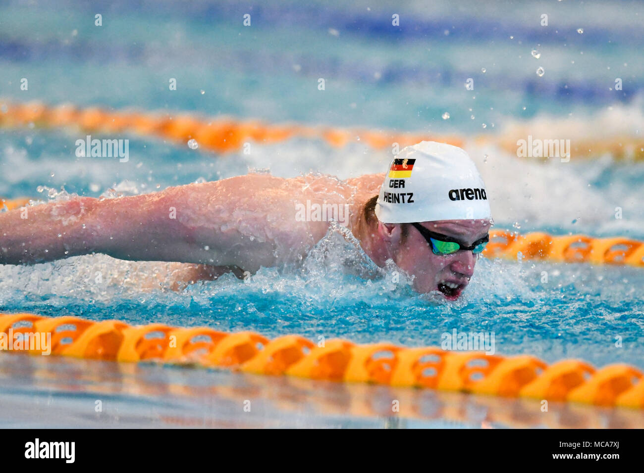 German athlete swimmer Banque de photographies et d’images à haute ...