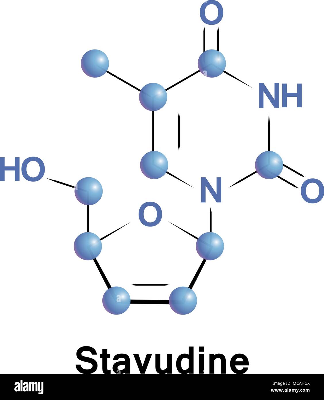 Structure Du Vih Banque d'images vectorielles - Alamy