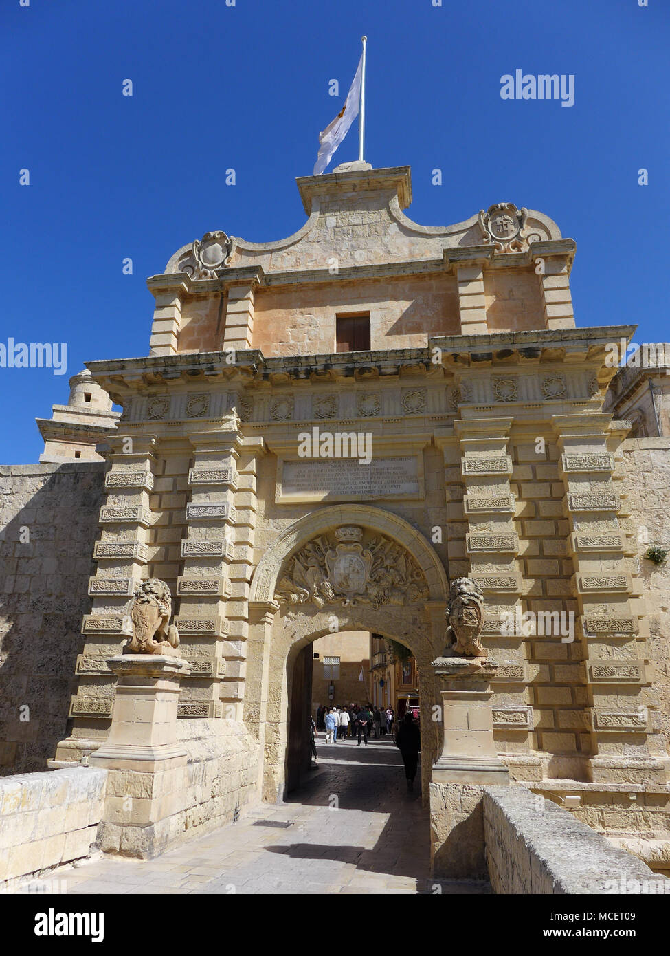 Mdina gate Banque de photographies et d’images à haute résolution - Alamy