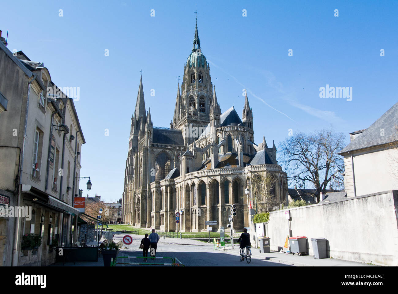 Cathédrale notre dame de bayeux Banque de photographies et d’images à haute résolution - Alamy