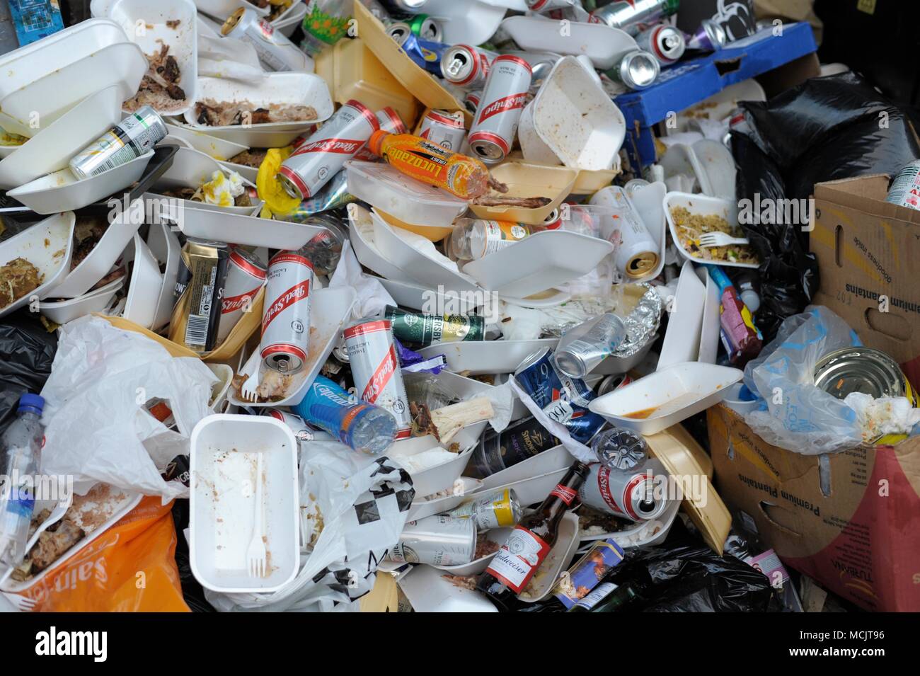 Les déchets et débris, les déchets généraux Photo Stock - Alamy
