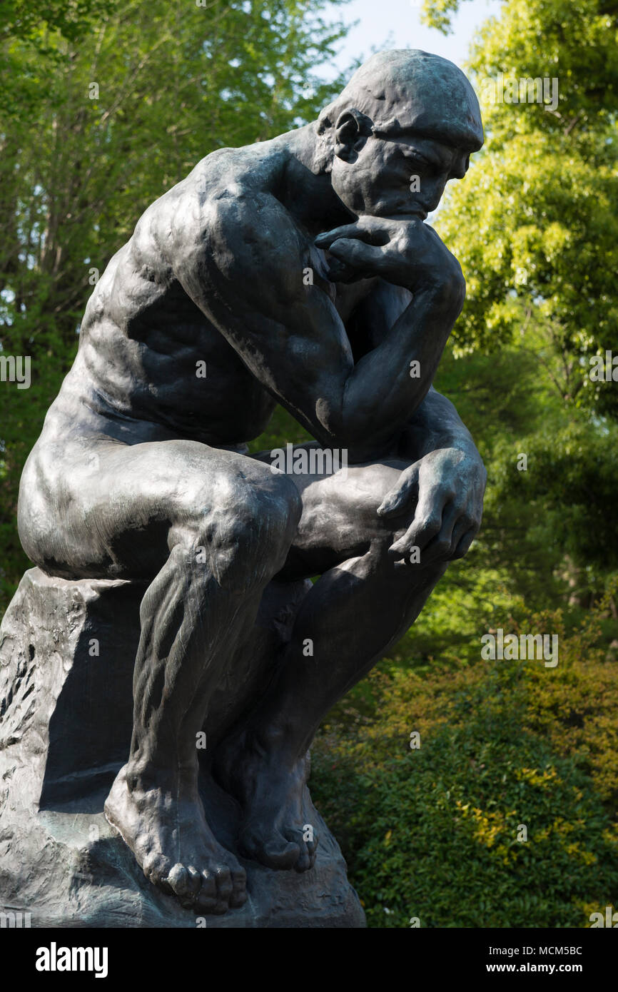 Rodin le penseur Banque de photographies et d’images à haute résolution ...