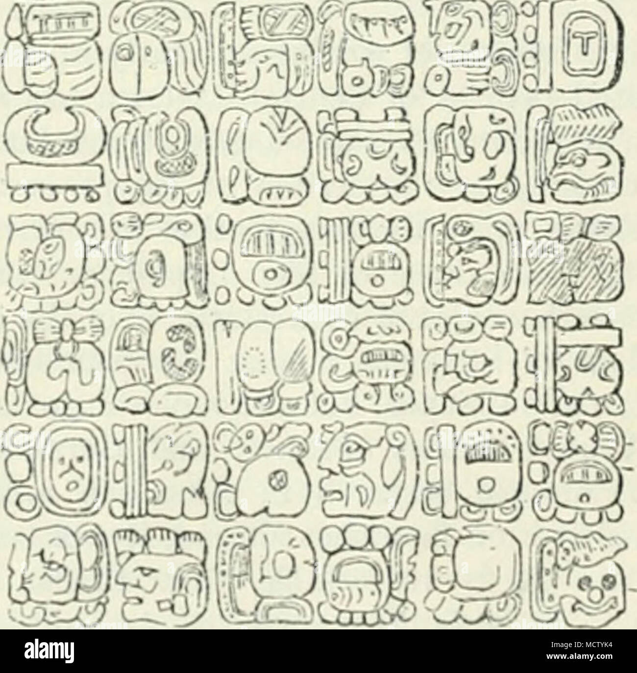 Maya Script Banque d'image et photos - Alamy