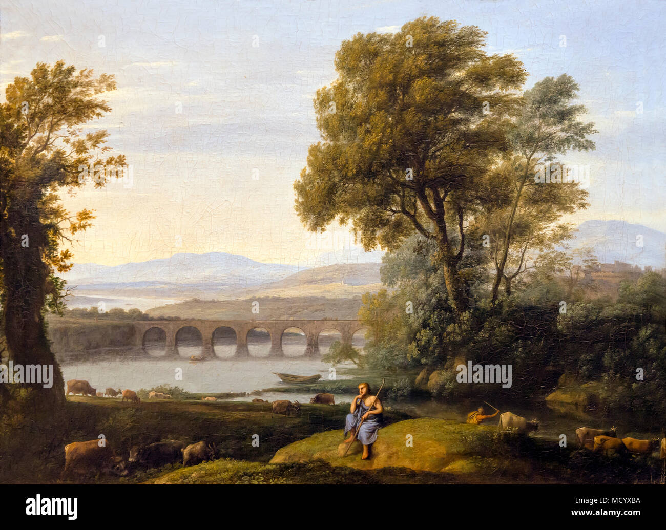 Paysage avec Apollon et Mercure, Claude Lorrain, 1655, National Gallery ...