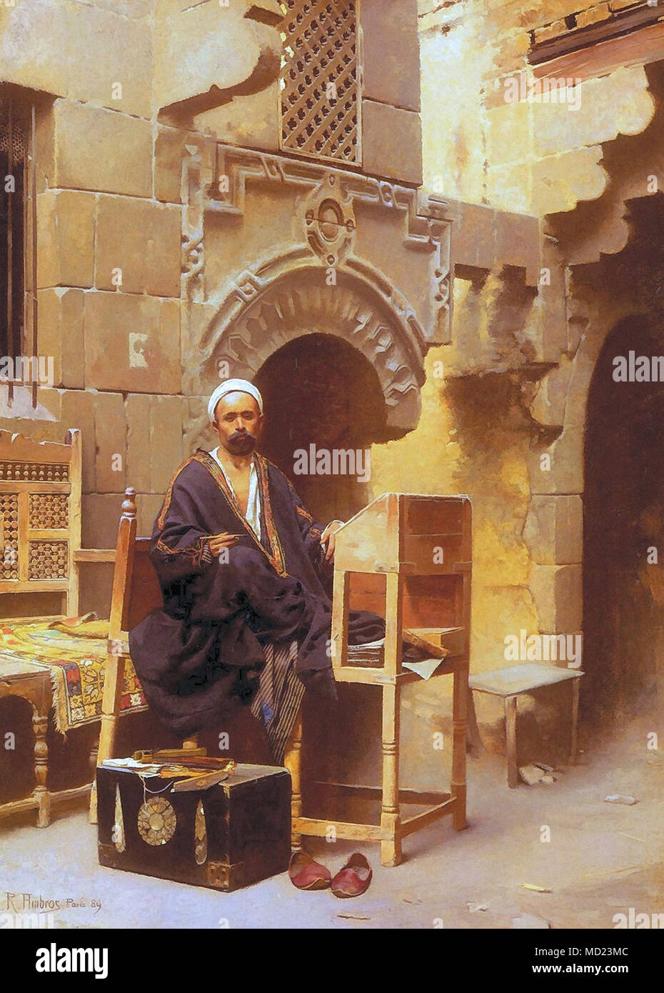 Scribe egyptien Banque de photographies et d’images à haute résolution ...