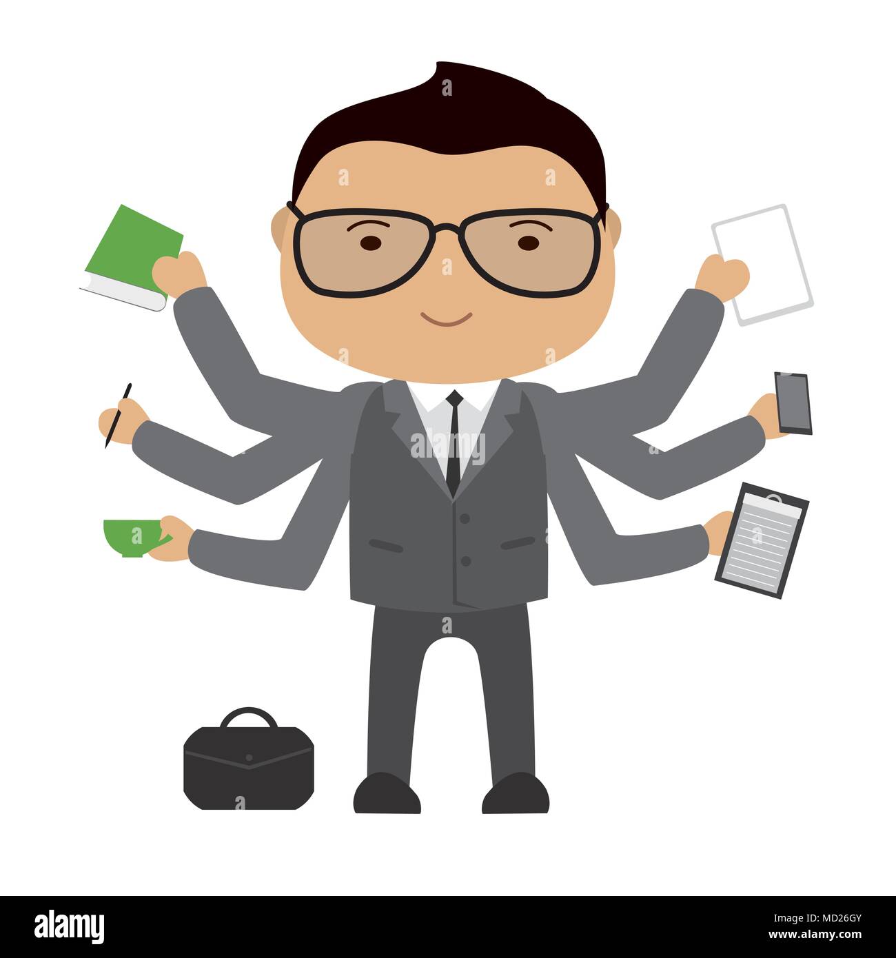 Multitasking vector vectors Banque de photographies et d’images à haute ...