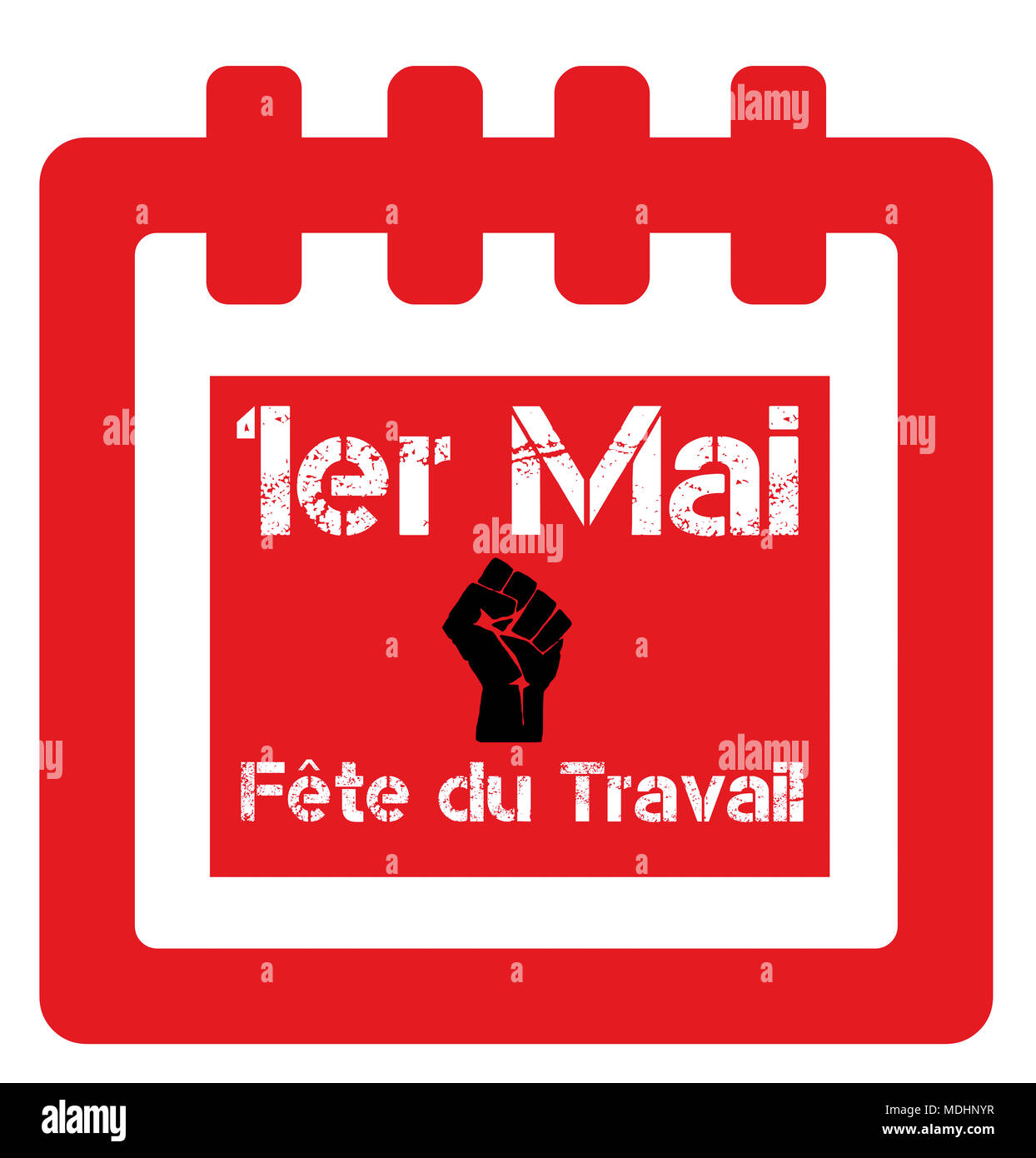 1er mai fete du travail Banque d'images détourées - Alamy