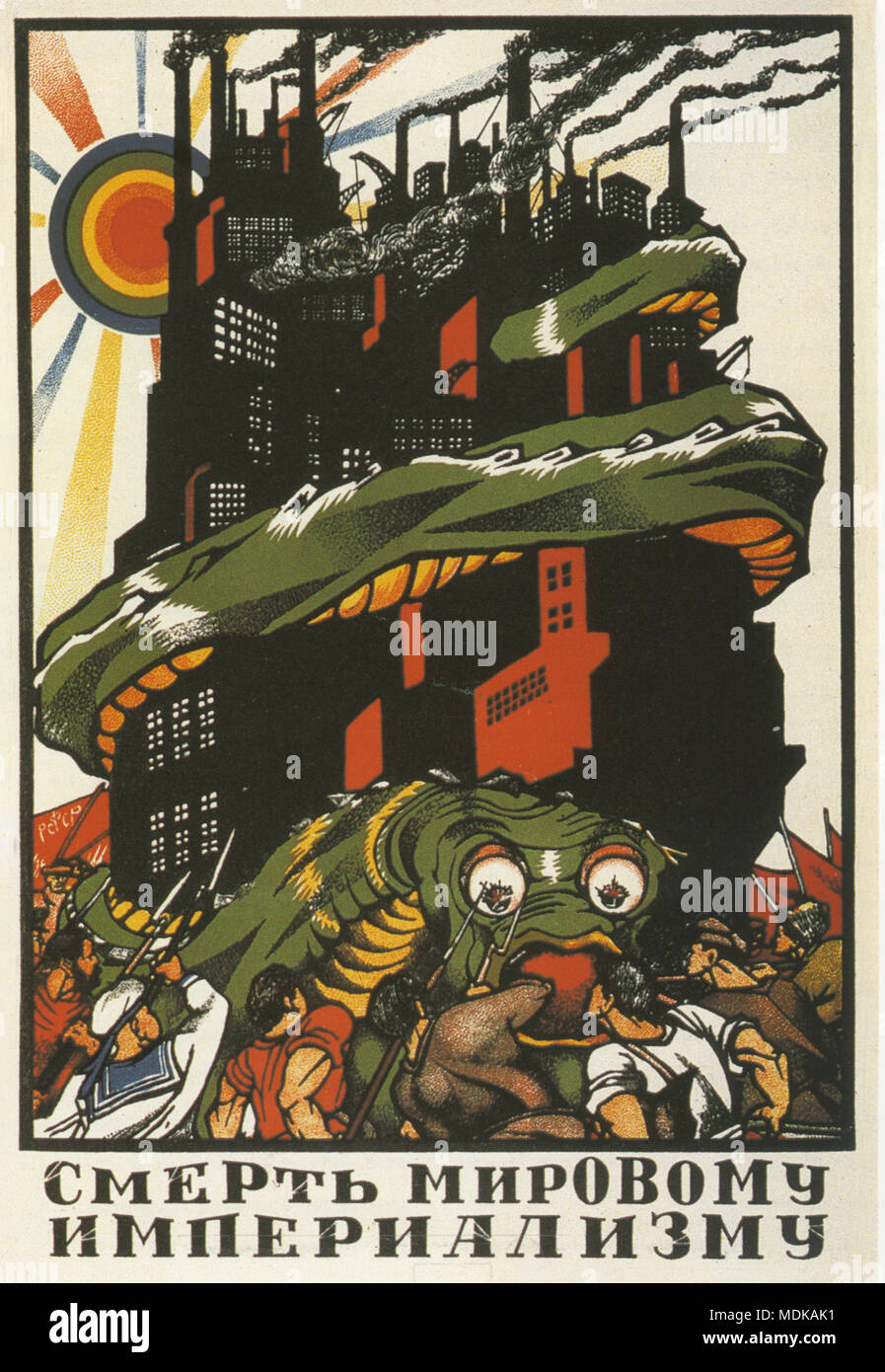 Dimitri MOOR (1883-1946) artiste russe connu pour ses affiches de ...