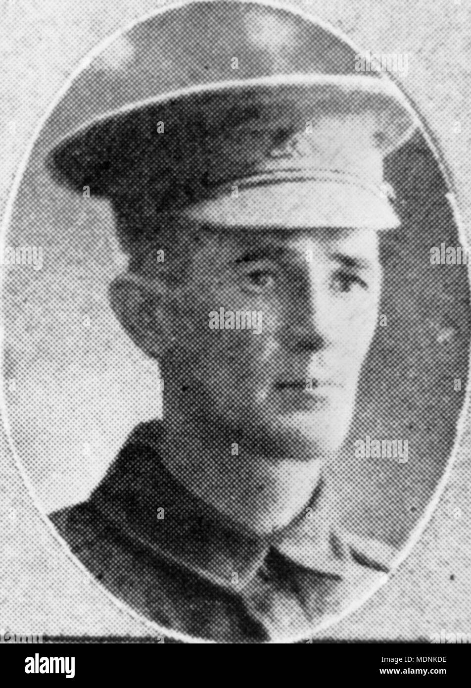 Le Soldat Edward Gore Gallaway, soldat de la Première Guerre mondiale ...