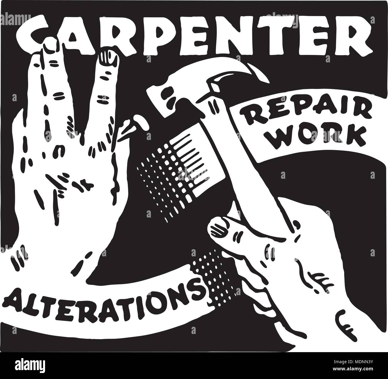 Carpenters 1950s Banque de photographies et d’images à haute résolution ...