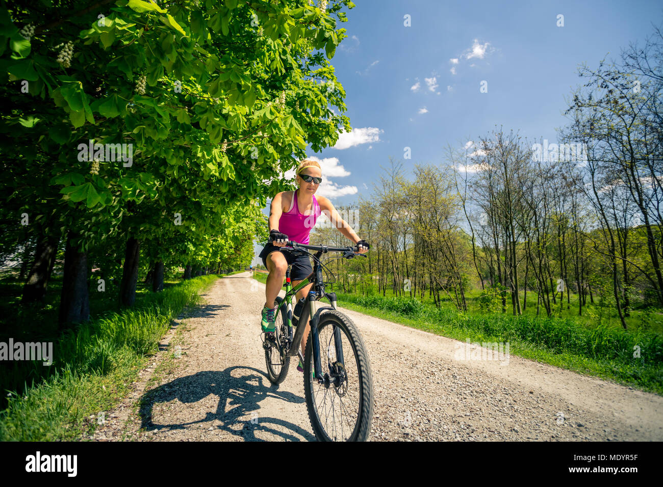 Girl Biking Photos & Girl Biking Images - Alamy