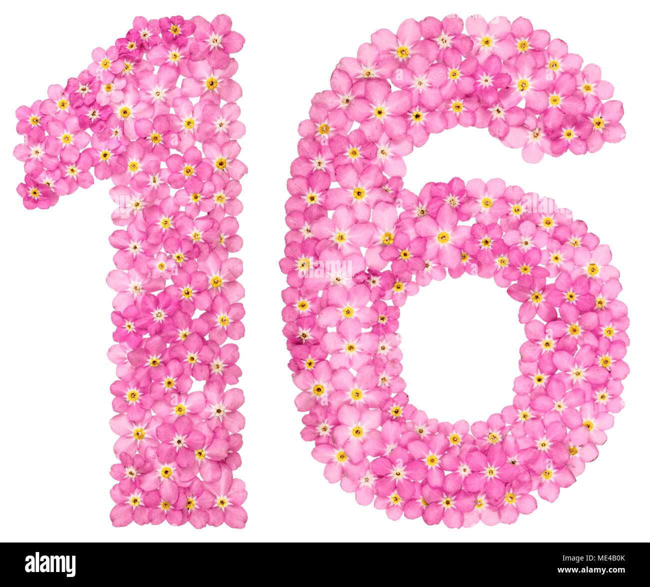 Happy birthday sixteen 16 year Banque de photographies et d’images à ...