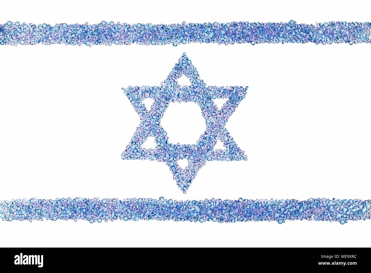 Drapeau Israelien Etoile De David Banque d'image et photos - Alamy