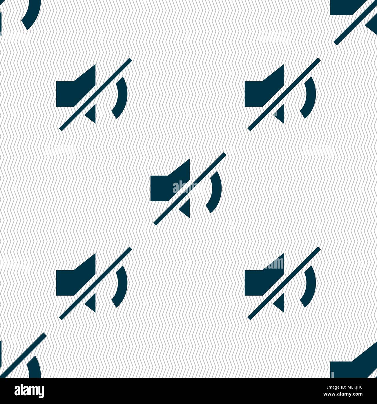 Le président signe muet icône. Symbole du son.. Résumé fond transparent ...