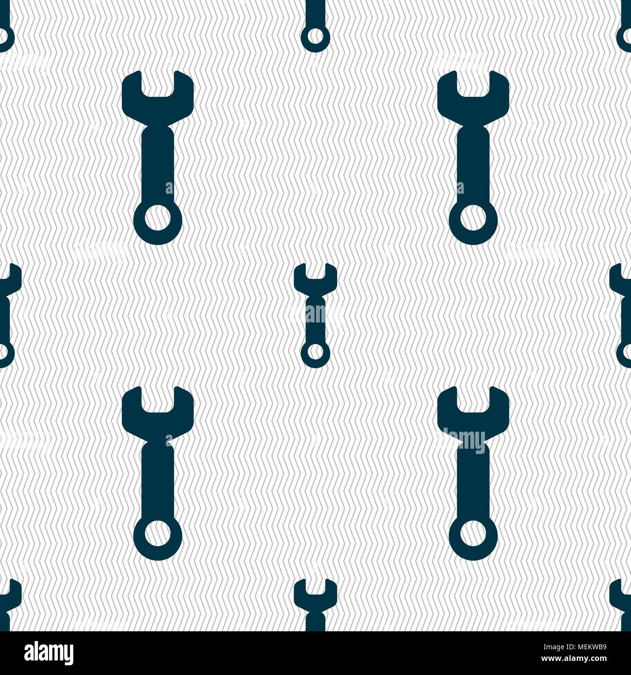 L'icône de clé signe clé. Symbole de l'outil. Résumé fond transparent ...