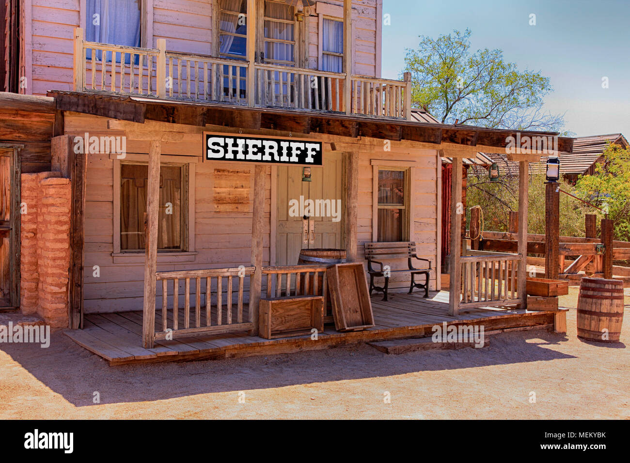 Old western sheriffs office Banque de photographies et d’images à haute ...