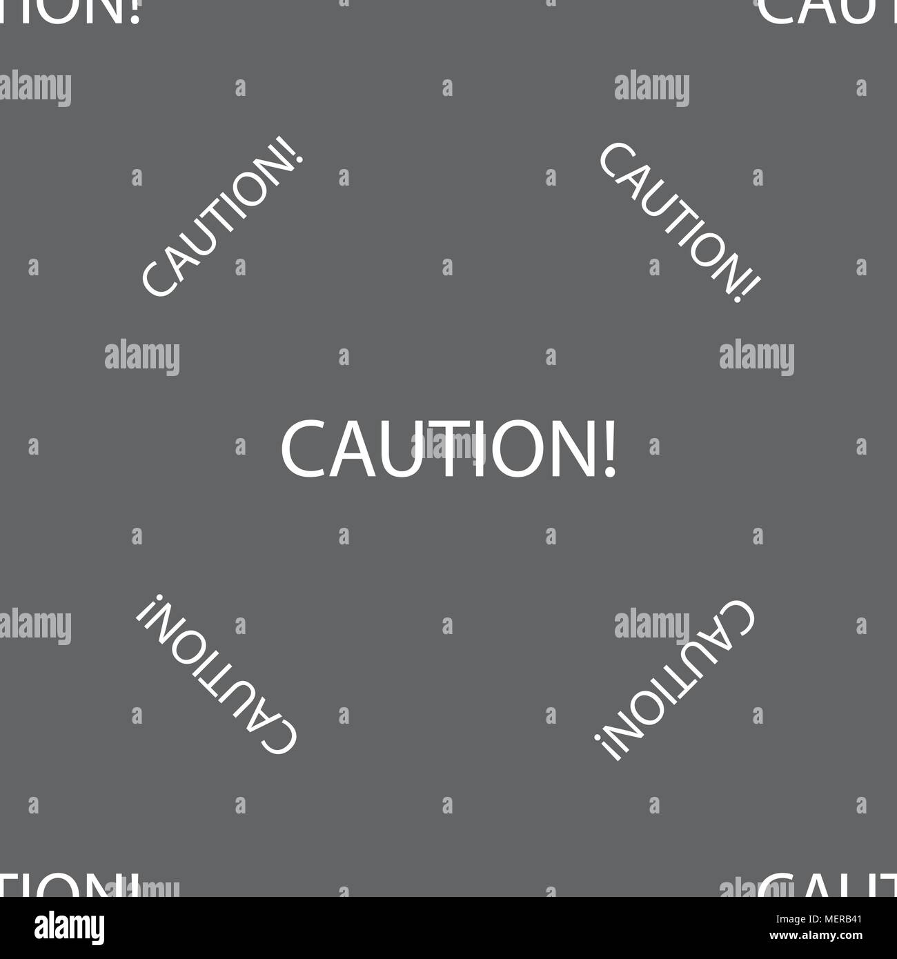 Attention, attention l'icône. Point d'exclamation. Symbole d ...