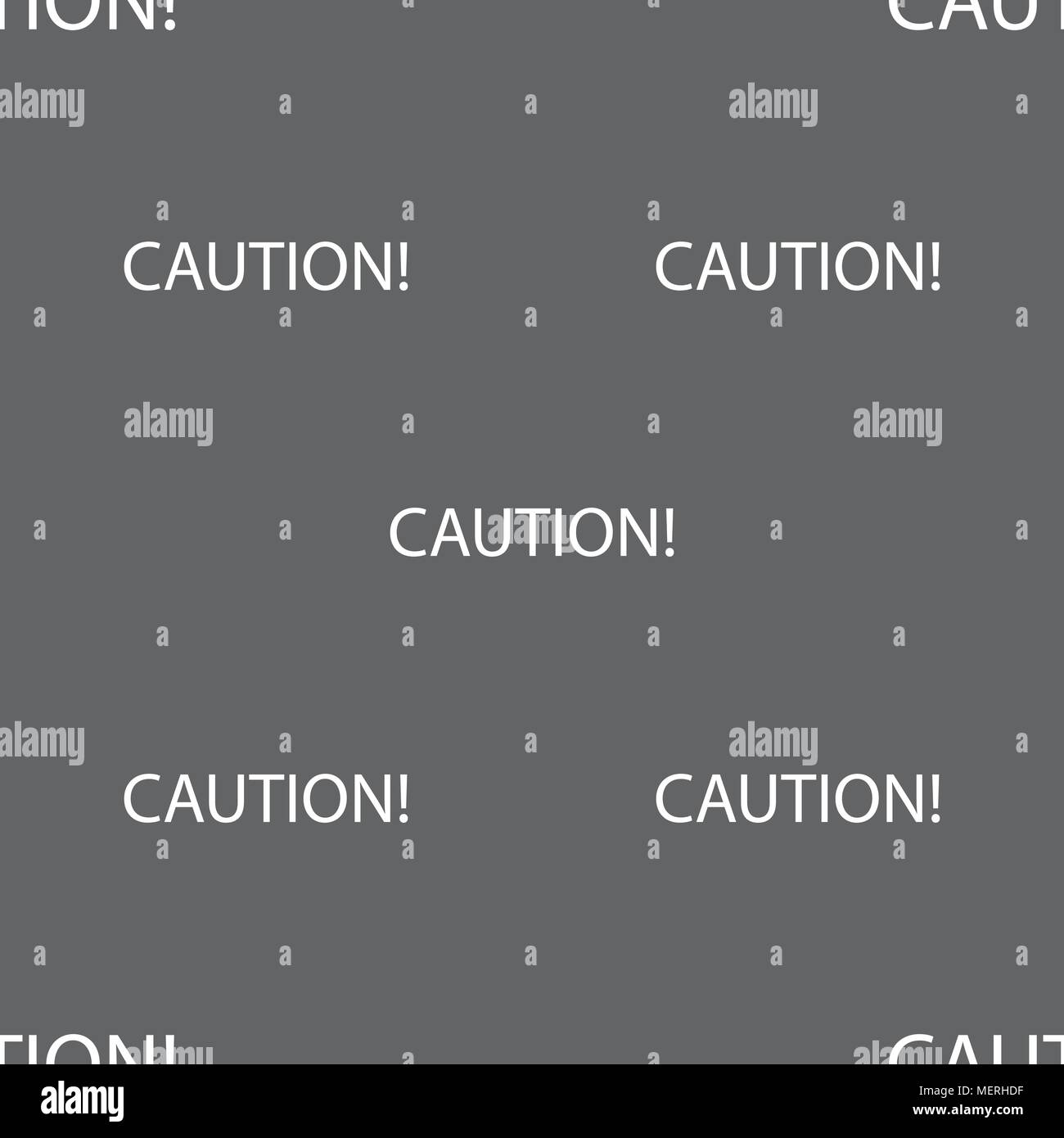 Attention, attention l'icône. Point d'exclamation. Symbole d ...