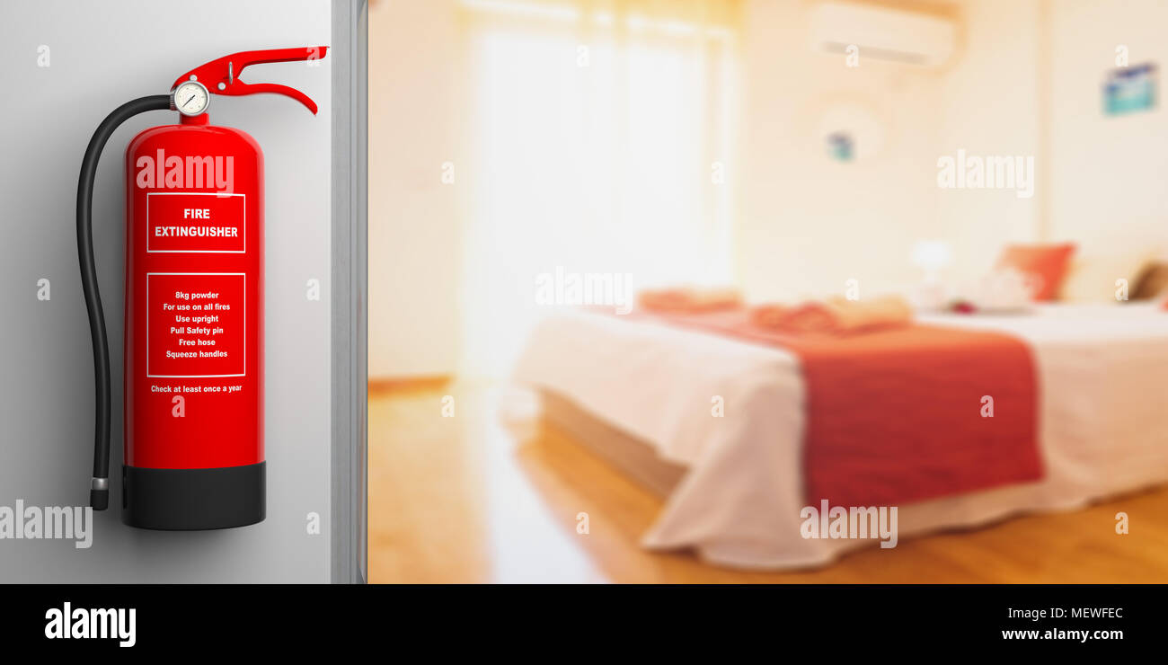 Extincteur sur mur Banque de photographies et d’images à haute ...