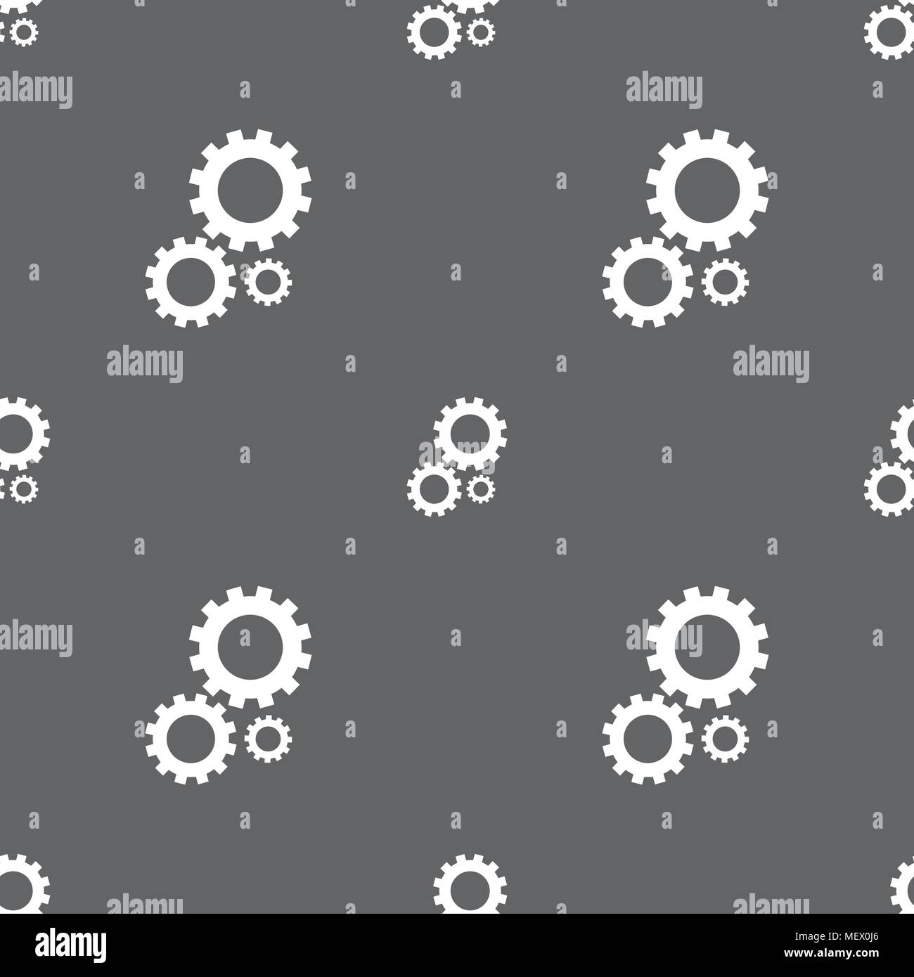 Cog configuration ouvrir l'icône. Mécanisme à crémaillère symbole ...