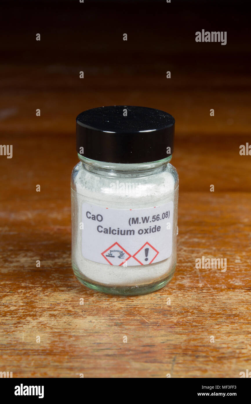 Oxyde de calcium Banque de photographies et d’images à haute résolution ...