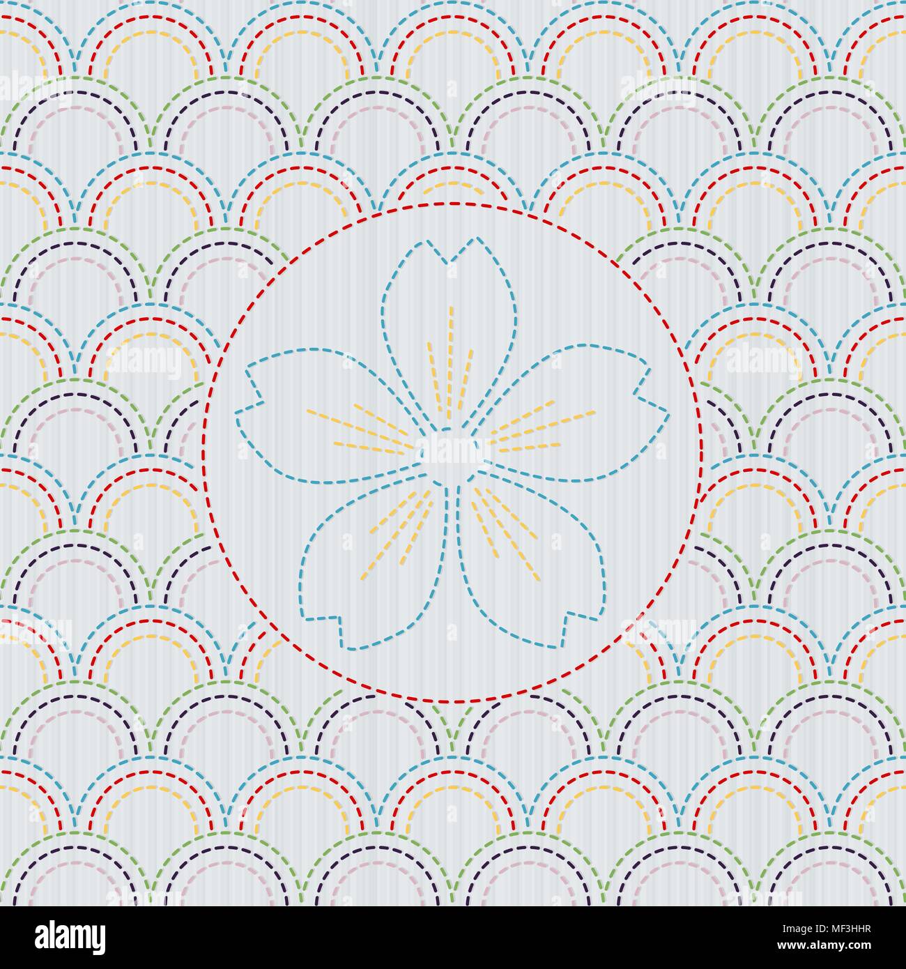 Motif sashiko Banque de photographies et d’images à haute résolution ...