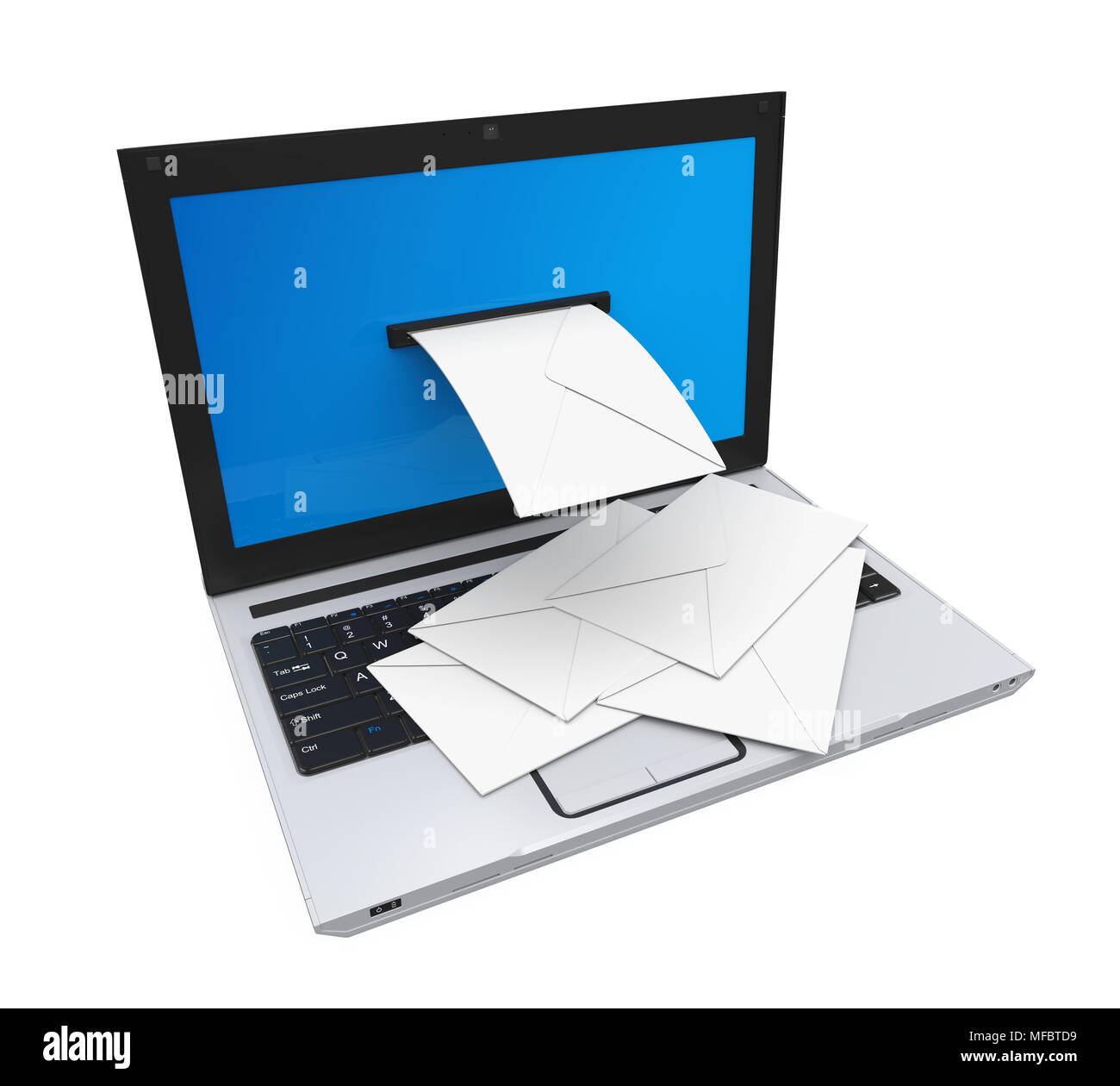 Lettre d'ordinateur portable Banque de photographies et d’images à ...