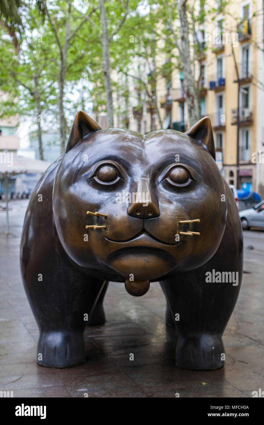 Animal the cat by fernando botero Banque de photographies et d’images à ...