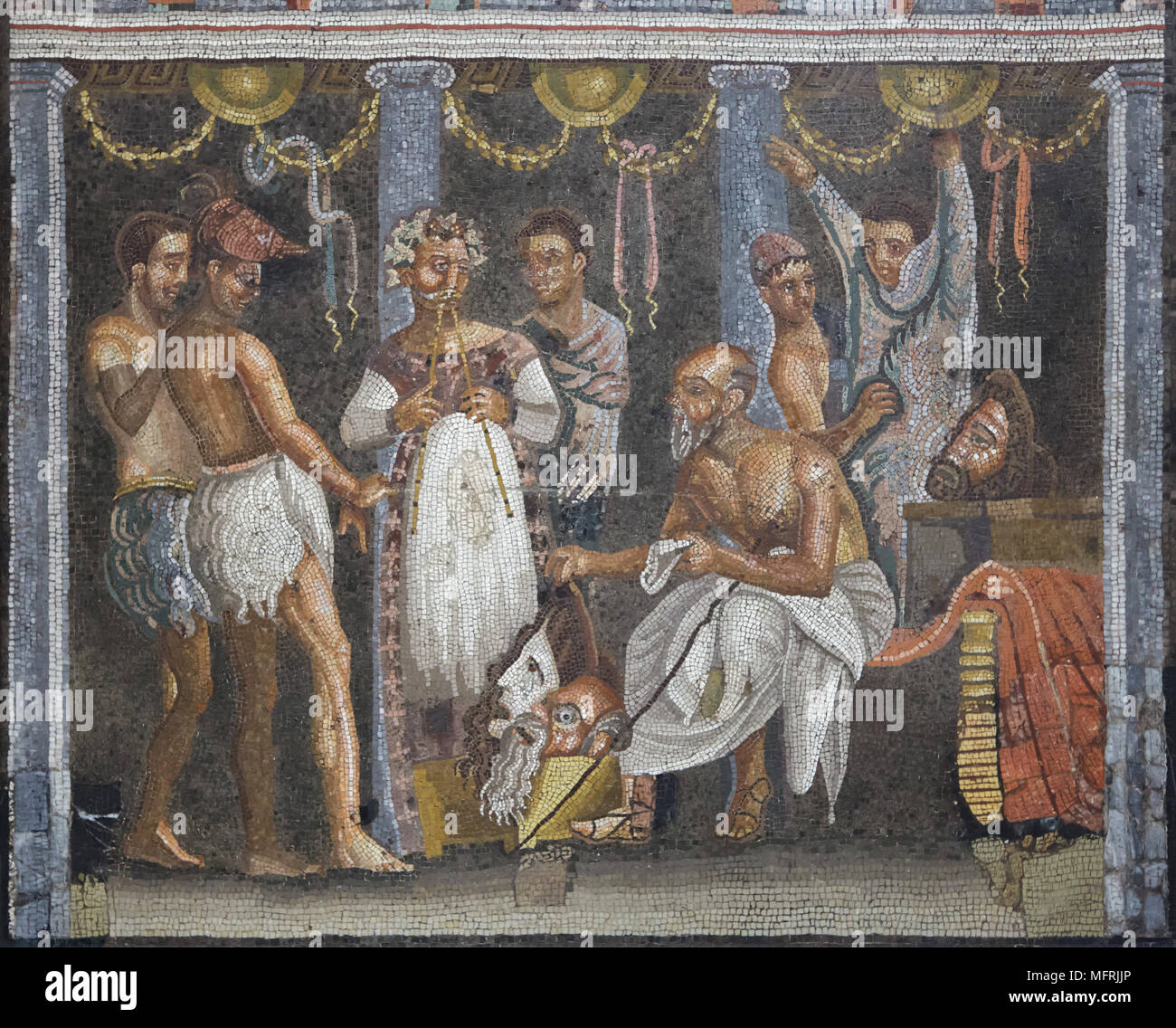 Theatre romain mosaique Banque de photographies et d’images à haute ...