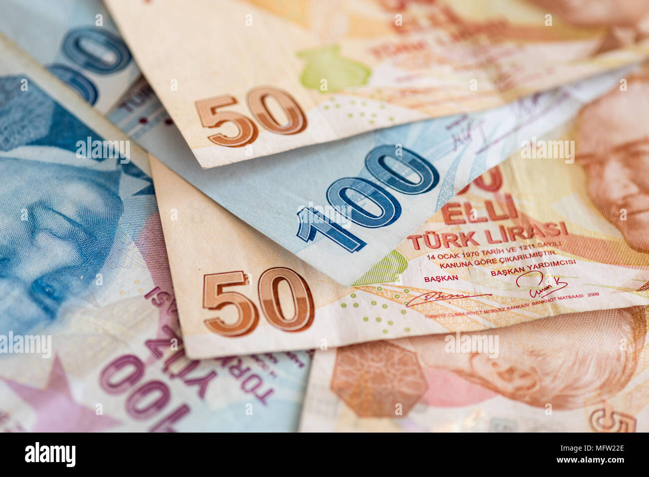 Lire turque Banque de photographies et d’images à haute résolution - Alamy